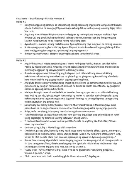 Factsheets Practice 1 Broadcasting 1 Pdf
