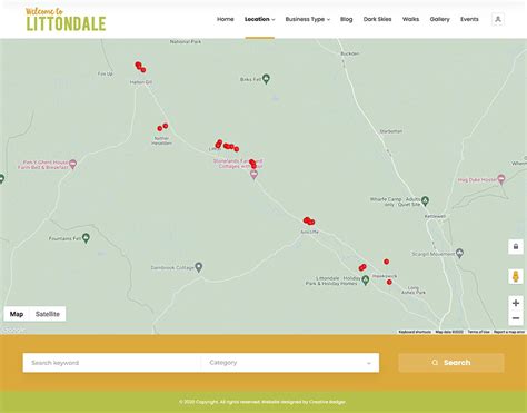 Go Littondale Creative Badger Web And Graphic Design Walkerburn In