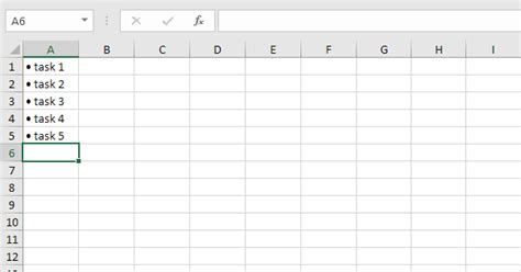 Bullet Points In Excel Step By Step Tutorial