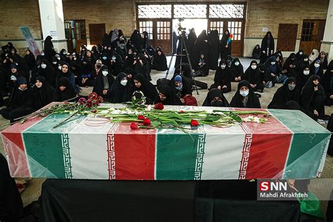 مراسم عزارداری حضرت فاطمه س و تشییع پیکر شهید گمنام در دانشگاه الزهرا س