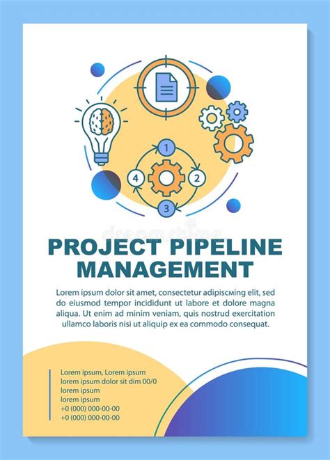 Project Management Poster Template Layout Business Solution Search