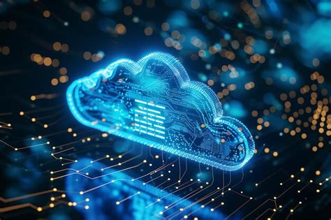 Premium Photo Enterprise Cloud Computing With Iot Tech