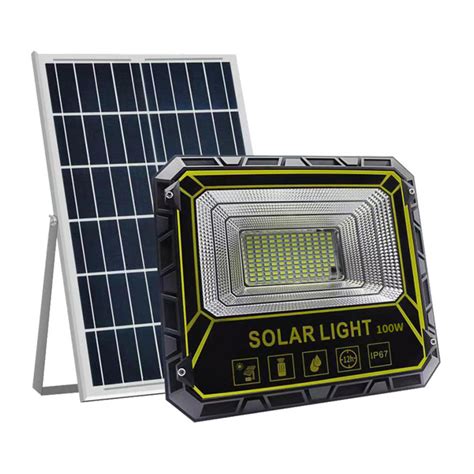 High Efficiency Super Bright Solar Flood Light Outdoor Focus Led Solar Street W