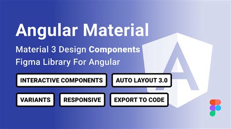 Angular Material Material 3 Design Component Figma Library For Angular Figma Community