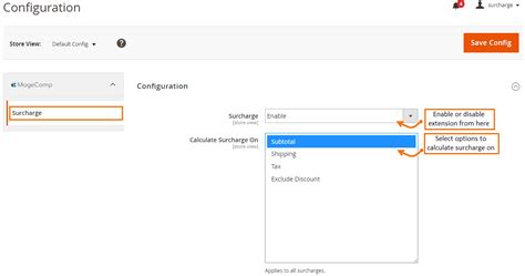 Magento 2 Surcharge Additional Fee Extension