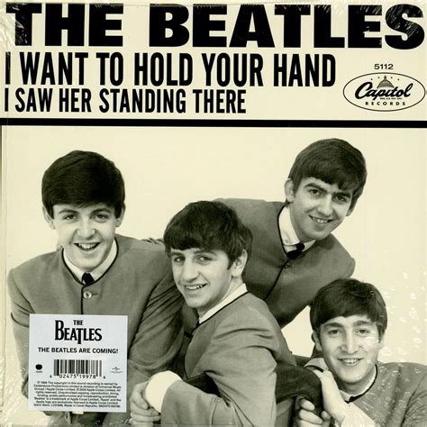 The Beatles I Want To Hold Your Hand I Saw Her Standing There Black