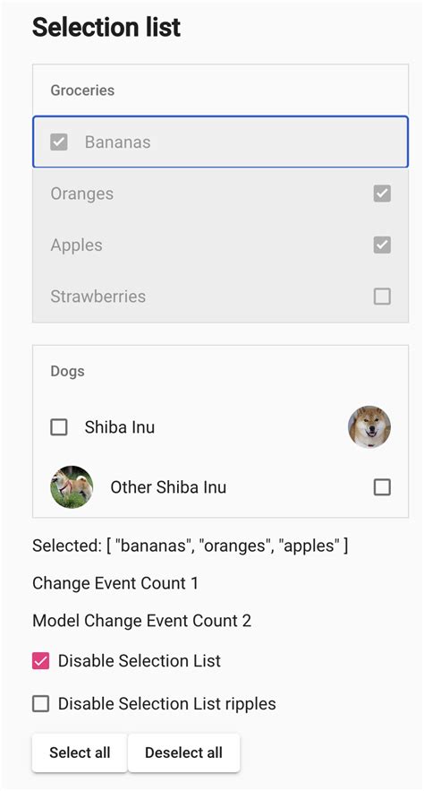 Bugmateriallist Can Tab To A Disabled List When Selecting An Item