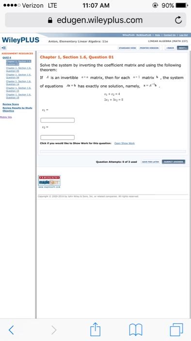 Linear Equation Chegg Com