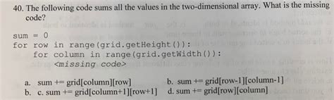 solved 39 what are the values of variables x y and z