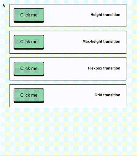 How To Smoothly Transition An Elements Height In Css