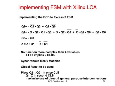ppt lecture 15 finite state machine implementation powerpoint