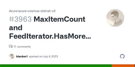 maxitemcount and feediterator hasmoreresult retrieved less items than