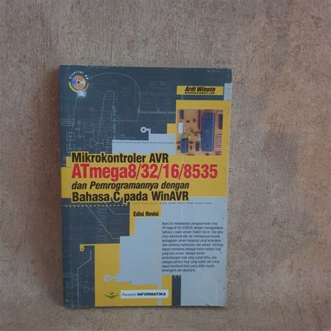 Jual Buku Mikrokontroler AVR ATmega8 32 16 8535 Dan Pemrogramannya Dengan Kota Surakarta