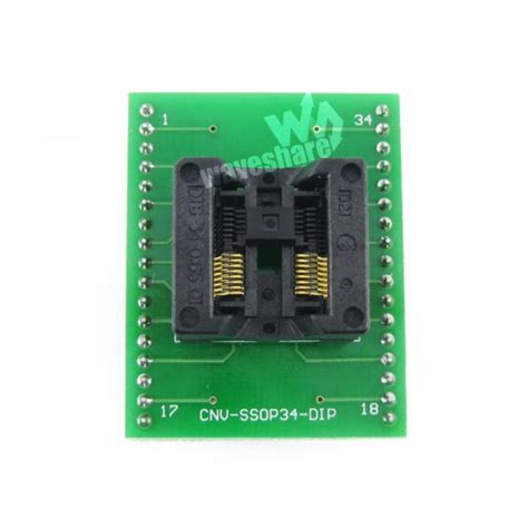 SSOP16 TO DIP16 Enplas IC Programming Adapter For SSOP16 Package