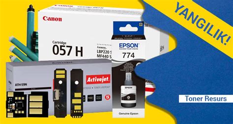 Toner, kartridj, siyoh, kartrij zapravka, printer zapravka qilish ...