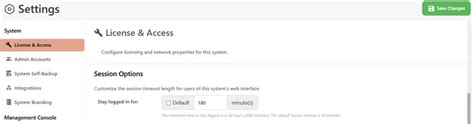 self hosted management console configuration comet documentation