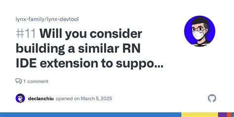 Will You Consider Building A Similar Rn Ide Extension To Support
