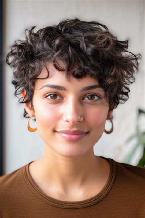 Pixie Haircut Curly Hair Short Popular Mens Haircuts