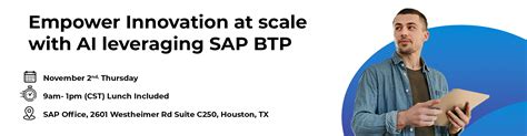 Empower Innovation At Scale With Ai Leveraging Sap Btp