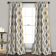 Achim Avery Window Curtain Tier Pair And Valance Set 58 X 36 Charcoal