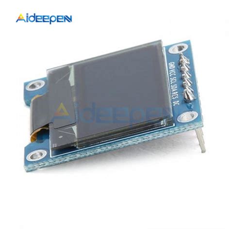 0 96 inch 6pin iic i2c spi oled white lcd display module 12864 interfa