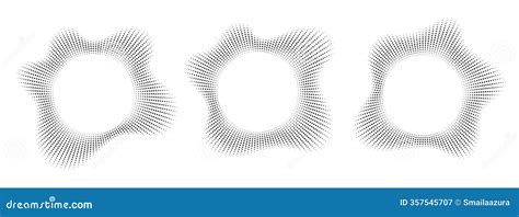Sound Wave Circular Equalizer Icons Round Music Soundwave Shape