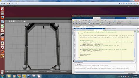 turtlebot wall follower without obstacles using ros gazebo matlab amr