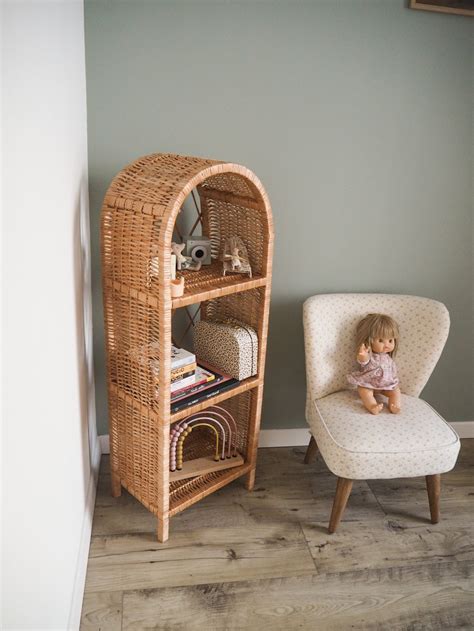 Wicker Bookshelf Wicker Shelf Rattan Shelf Window Plant Etsy