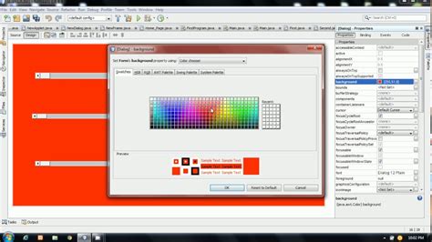 Java Netbeans In Hindi 7 Demo On Scrollbars Youtube