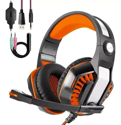 Fone Headset Gamer Pc Ps4 Xbox One N Switch Leds Usb P2 Jk Frete grátis