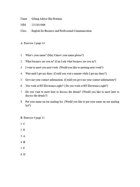 3a Bikspro Efsm Gilang Aditya Oka Pratama 2252015006 Unit 2 New Pdf Art