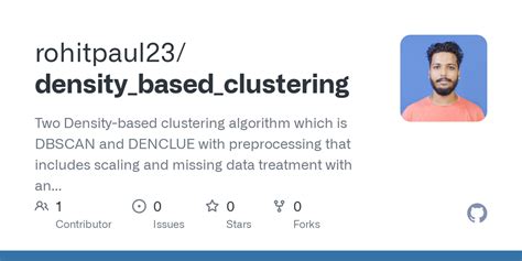 GitHub Rohitpaul Density Based Clustering Two Density Based Clustering Algorithm Which Is