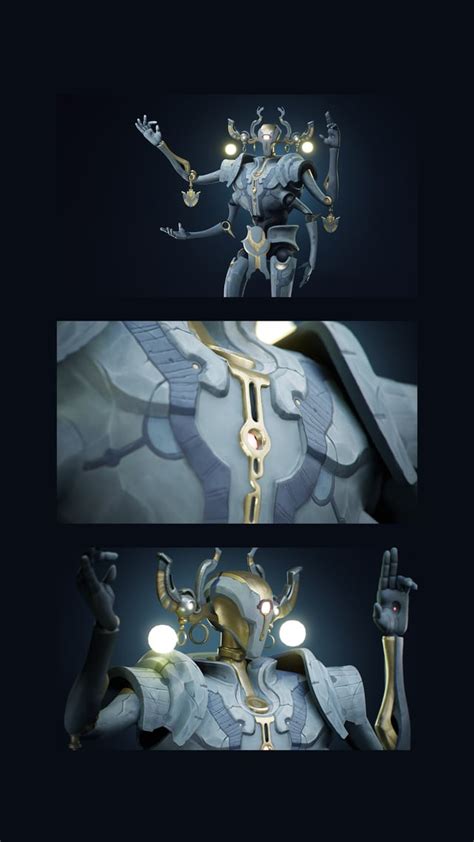 my latest real time character made for artstation s character art