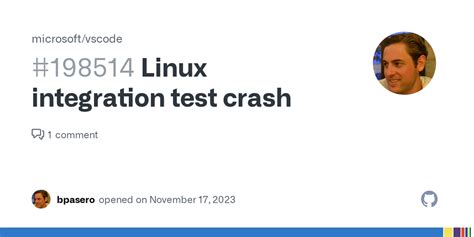 Linux Integration Test Crash Issue Microsoft Vscode GitHub