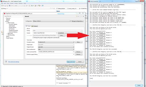 CCS CC Changes Needed To Sample Code RfEasyLinkTx CC LAUNCHXL Nortos Ccs From Eval