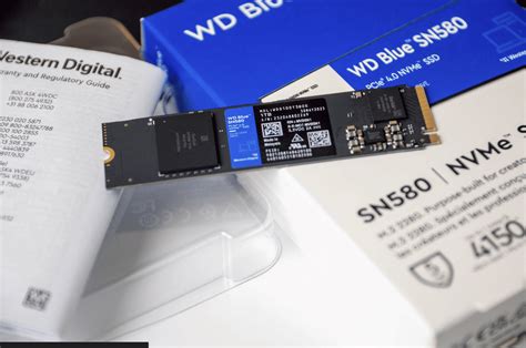 Western Digital unveils next-gen WD Blue SN580 NVMe SSD