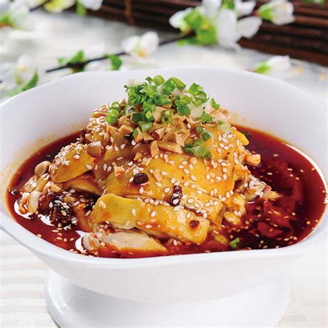 口水雞起源風味烹製湘味口水雞麻辣口水雞烹飪方法四酸辣口水雞川菜口水中文百科全書