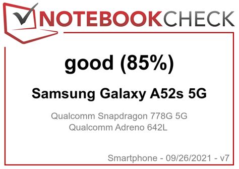 Samsung Galaxy A52s 5G Smartphone Review With More Power In Its Latest Version NotebookCheck
