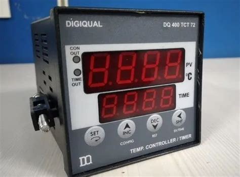 Digiqual DQ TCT Digital Temperature Controller Cum Timer X Mm At Piece In