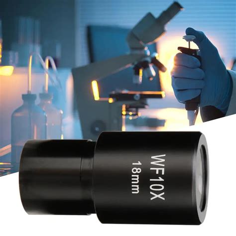 Microscopio Ocular Wf10x18mm Microscopio Biológico Lente óptica De