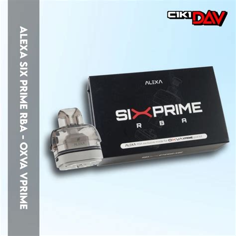 Jual Alexa Six Prime Rba Oxva Vprime Authentic Shopee Indonesia