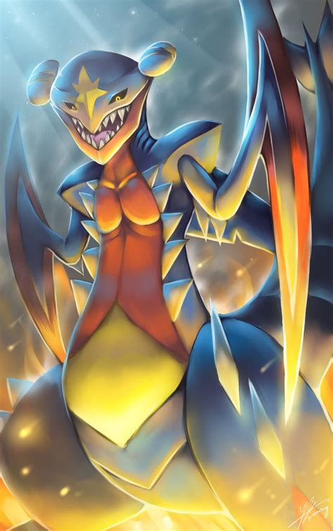 Pokemon Mega Garchomp By R On Deviantart