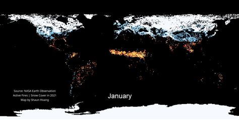 Shaun Hoang On Linkedin 30daymapchallenge Gis Cartography Dataviz Spatial Activefire…