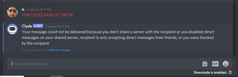 getting your message could not be delivered in a server any help