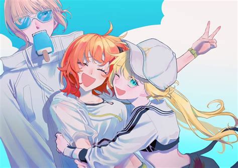 Ca Ca Gemini Artoria Caster Fate Artoria Caster Swimsuit Fate