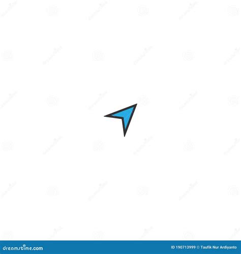 Mouse Cursor Pointer Icon Logo Vector Stock Vector Illustration Of