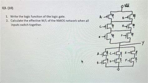 Solved 1 Write The Logic Function Of The Logic Gate 2