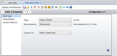 Sensor Size And Field Of View Zemax Community