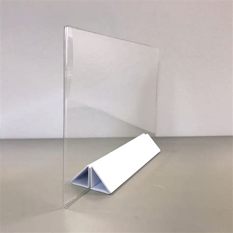 Тейбл тент А4 горизонтальный на белом основании купить в Стенд М