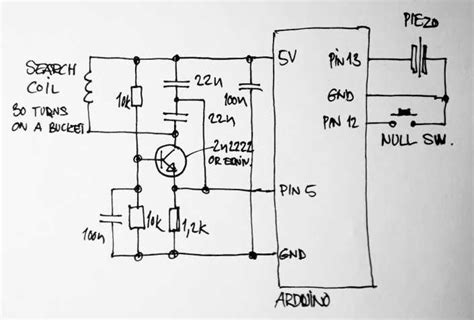 Металлоискатель на Arduino Лаборатория Электроники